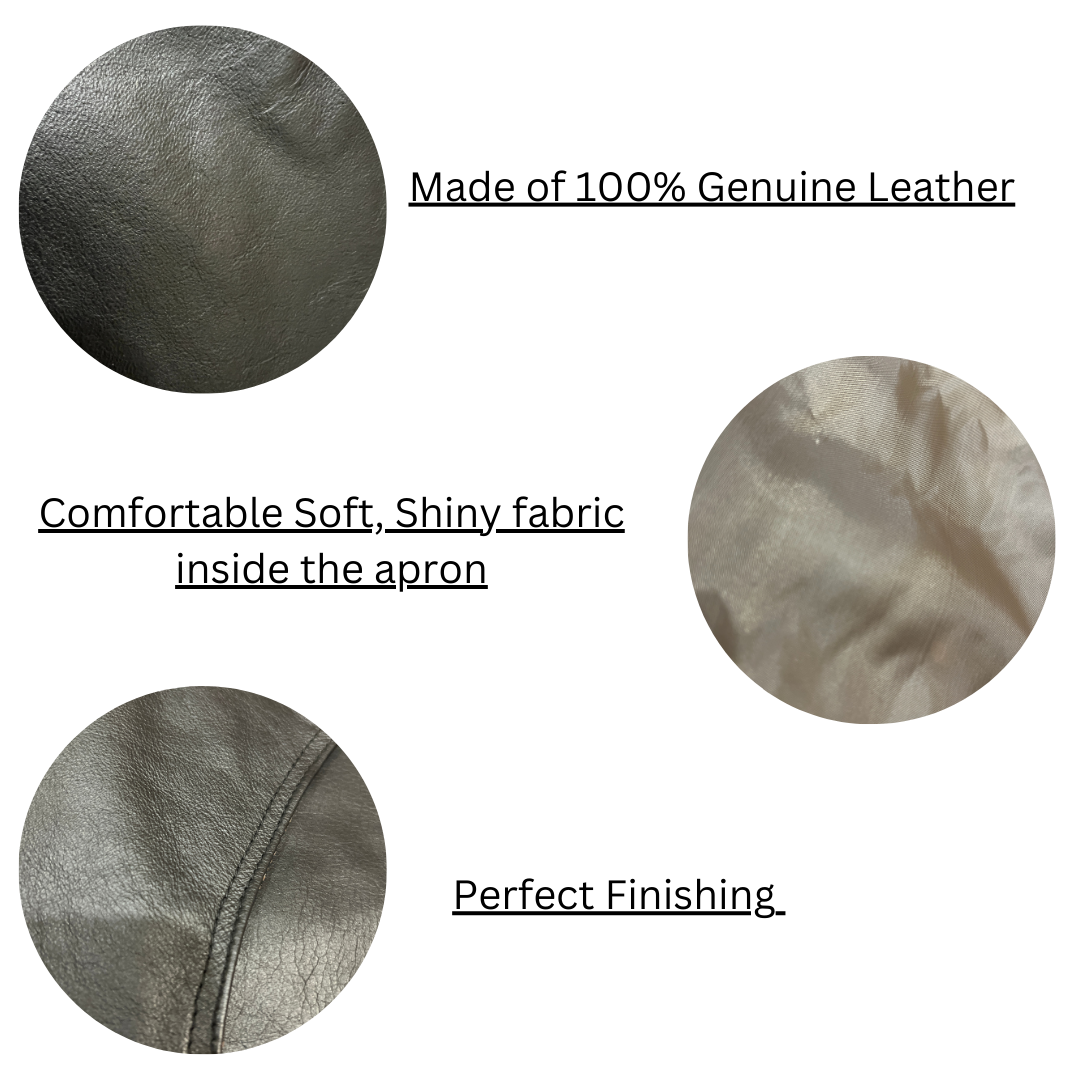 SM Urban Charm Leather Apron – Shahmirtrader
